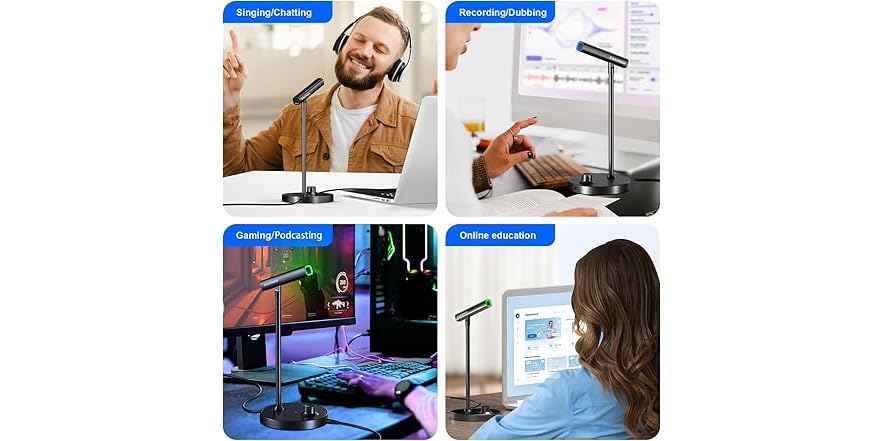 Aokeo USB Microphone for PC