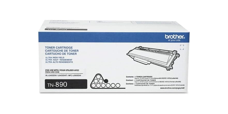 Brother Ultra High Yield Toner Cartridge Black TN-890