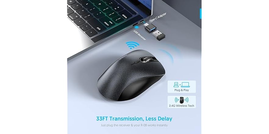 Rapique Wireless Computer Mouse