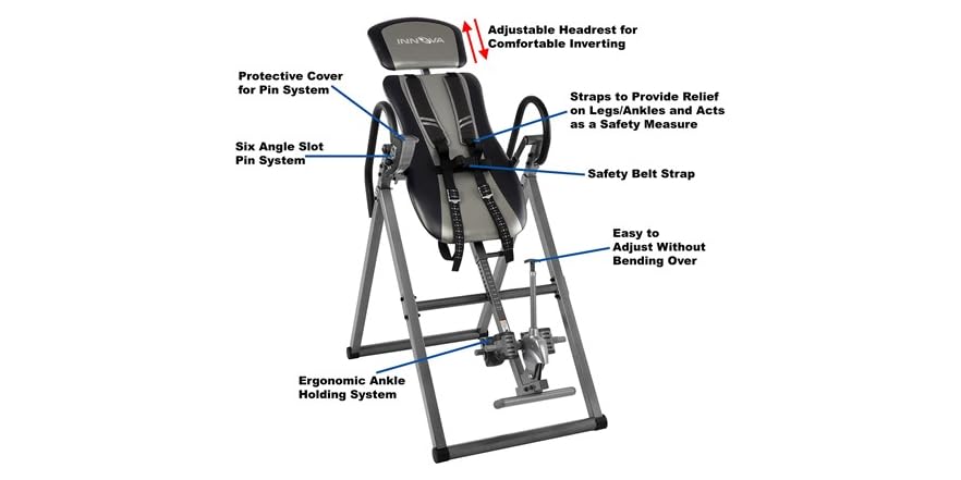 Innova Health and Fitness ITX9800 Inversion Table (Open Box)