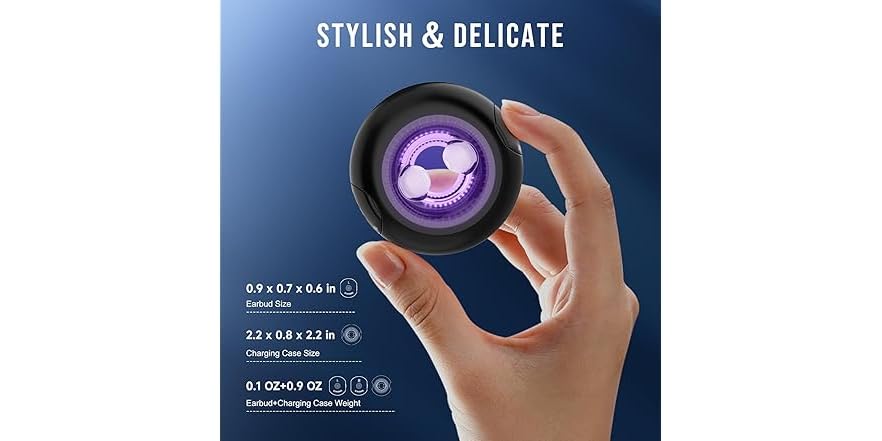 Donut Design Wireless Earbuds (2 Pack)