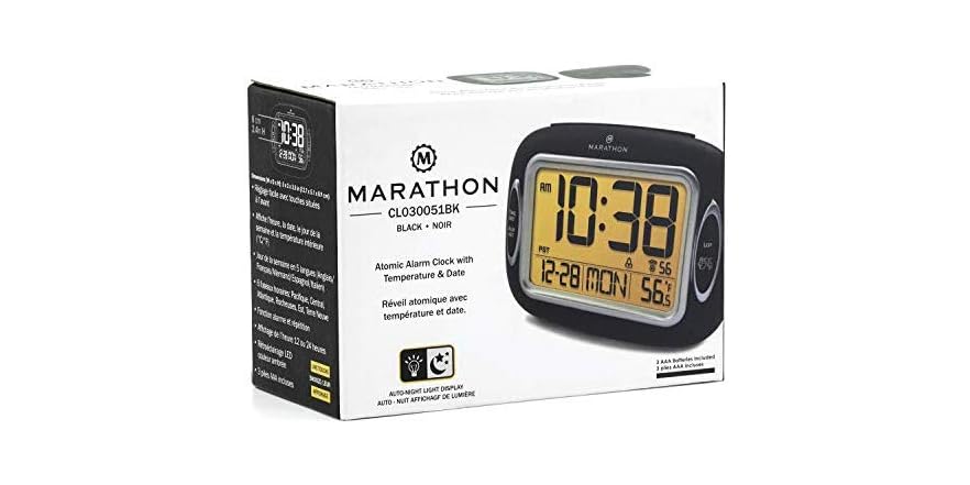 Marathon Atomic Alarm Clock