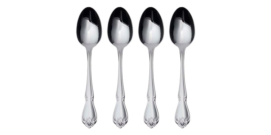 Oneida 4pc Rose Everyday Teaspoons