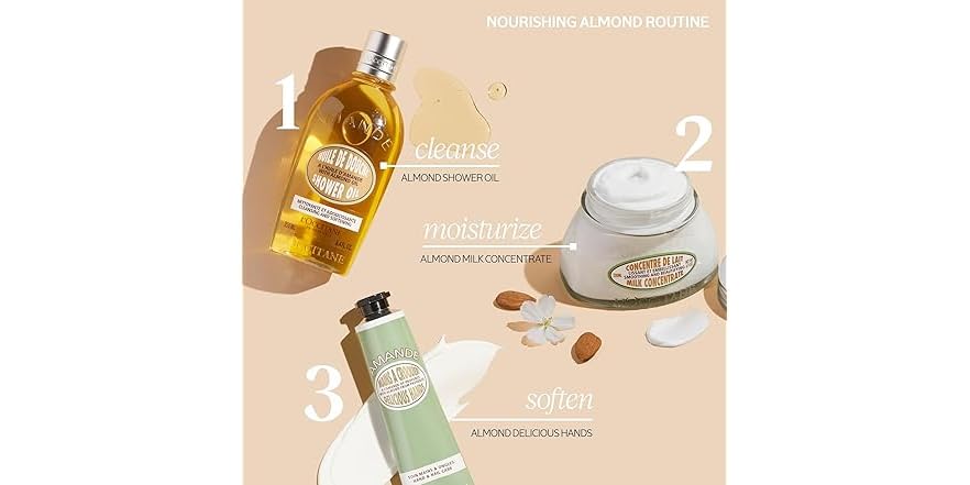 L'Occitane Almond Delicious Hands Cream, 1 oz