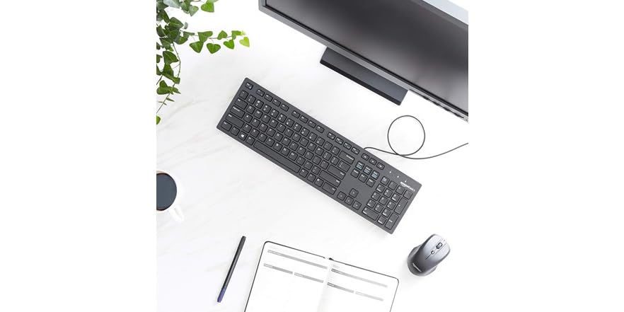 Amazon Basics Wired Keyboard