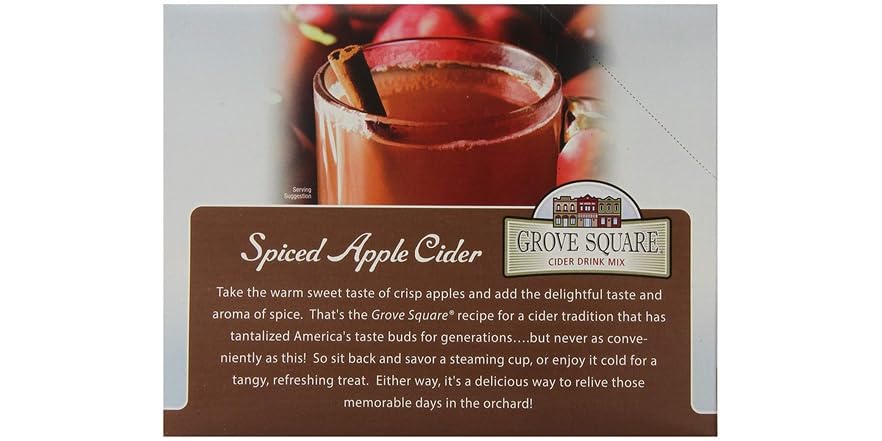 Grove Square Cider, Spiced Apple, 24ct