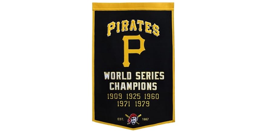 Pittsburgh Pirates Dynasty Banner