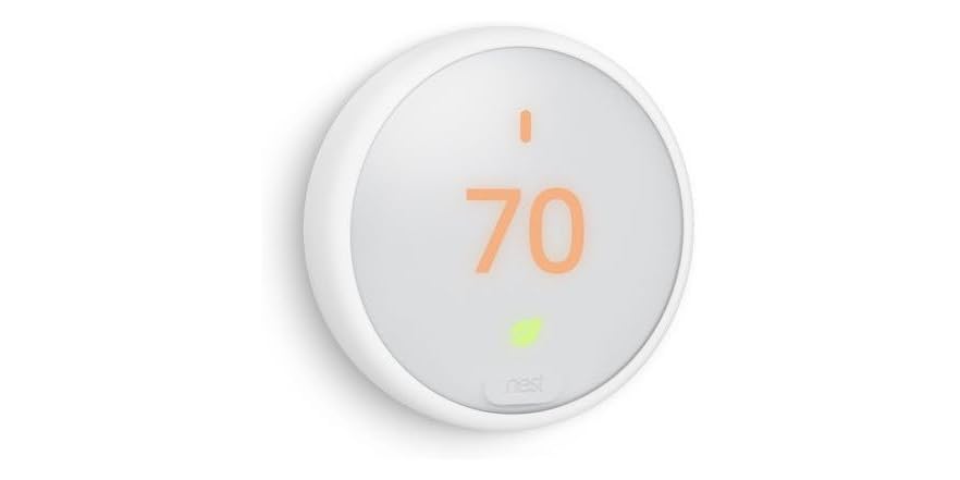 Google Nest Thermostat E - Programmable Smart Thermostat for Home T4000ES