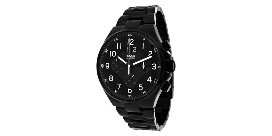 Black Stainless Steel Watch