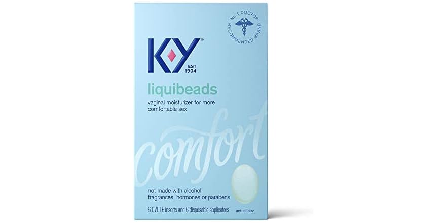 K-Y Liquibeads Moisturizer 2 Pack