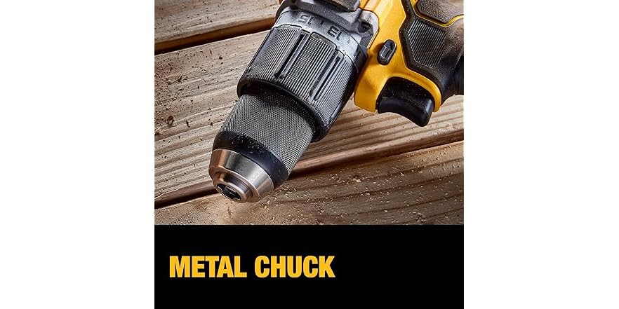 DEWALT DCD805D2 20V MAX XR Brshlss 1/2" Hammer Kit