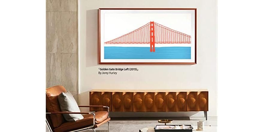 SAMSUNG 65-inch The Frame Customizable