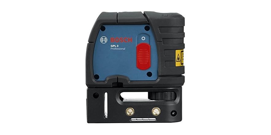 3-Point Laser Alignment w/ Self-Leveling