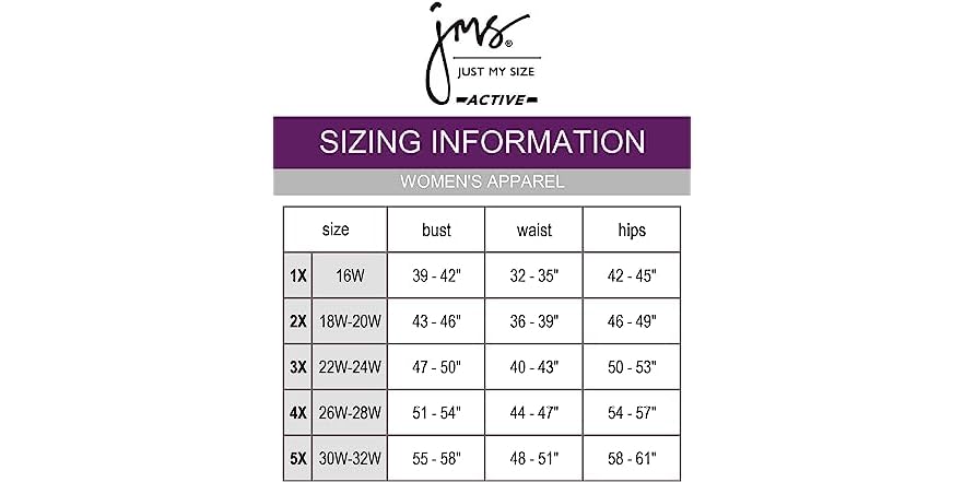 JUST MY SIZE Active Women's Plus-Size