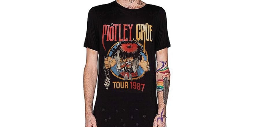 Life Clothing Co® Motley Crue 1987 Vintage Tee