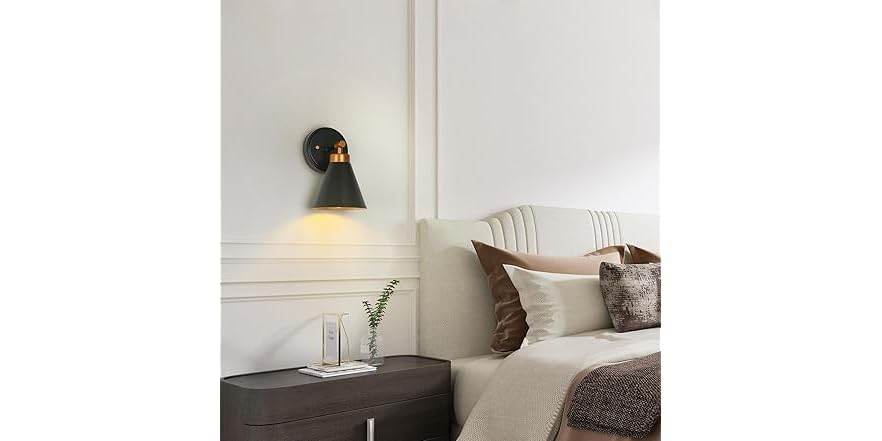 classy leaves Sconce Wall Lighting, Black and Gold