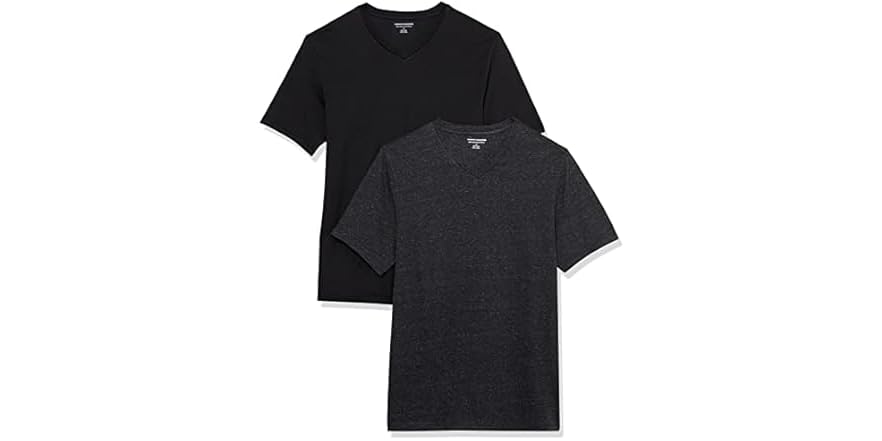 Amazon Essentials Men Tee, 2 Pack / XXL
