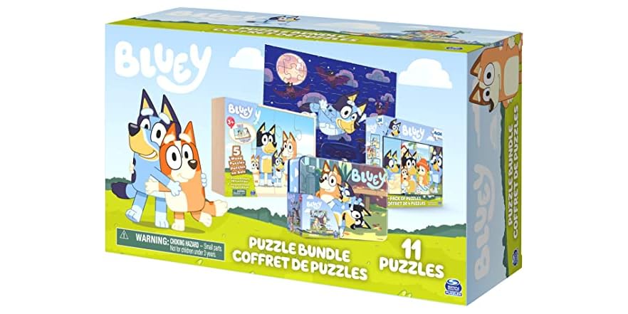 Bluey 11 Puzzle Bundle Set