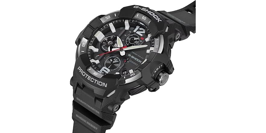 Casio G-Shock Master of G Air Gravitymaster Black Resin Strap Watch ...