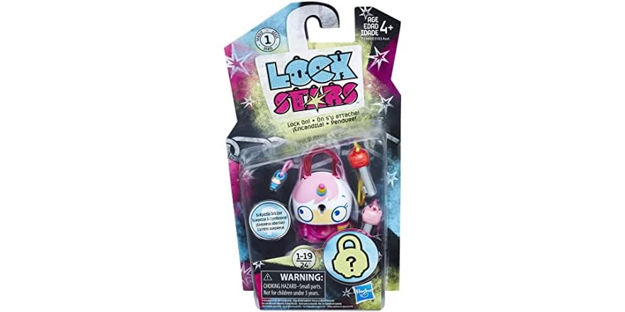 Lock Stars Basic Pink Cat Unicorn