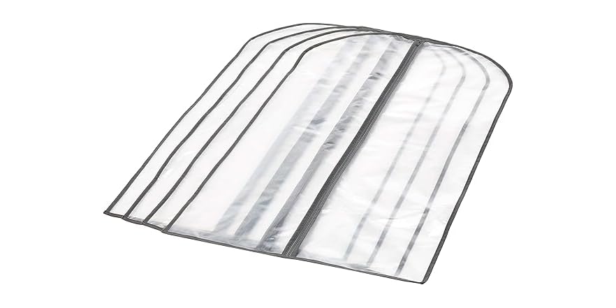 Amazon Basics Zippered Peva Garment Storage Bag