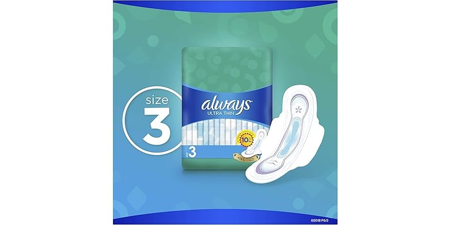 Always Ultra Thin Super Long 28ct