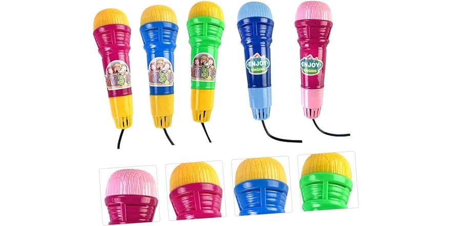 5 PC Voice Changer Microphone For Kids