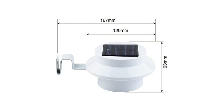 Boundary Outdoor Solar Gutter Led Lights
