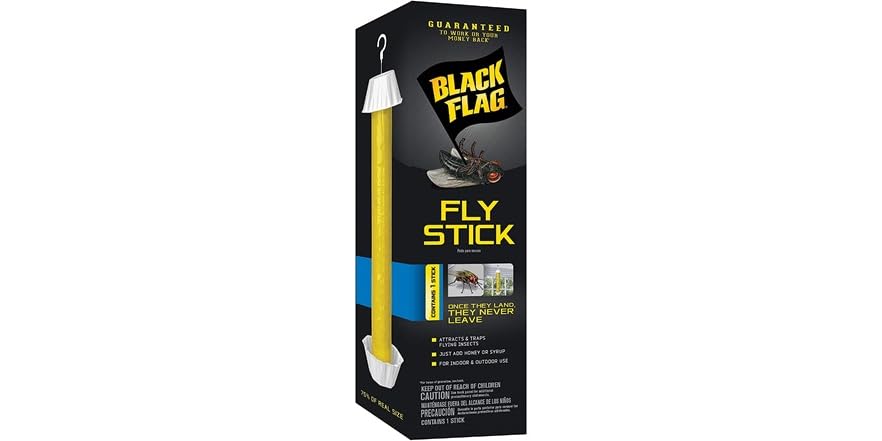 Black Flag Fly Stick, Trap 6 Fly Sticks