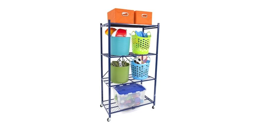 Set of Two Pop-It 4-Tier Shelves
