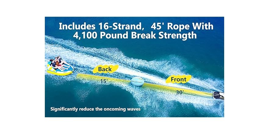 Sunrio Towable Tube Rope Performance Ball