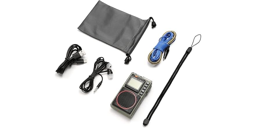 Raddy RF75A App Control Portable Shortwave Radio