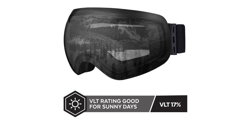 Tough Outdoors Boost Ski Goggles