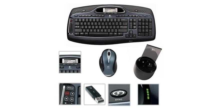 Logitech Cordless Desktop MX 5000 Laser