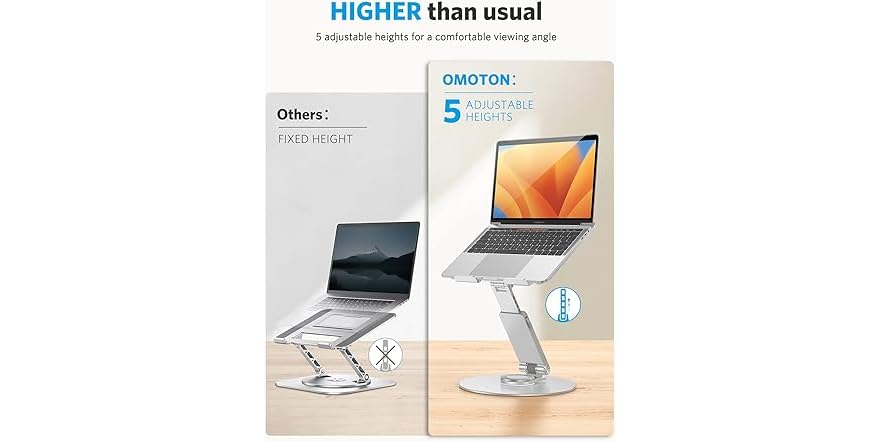 OMOTON Laptop Stand for Desk