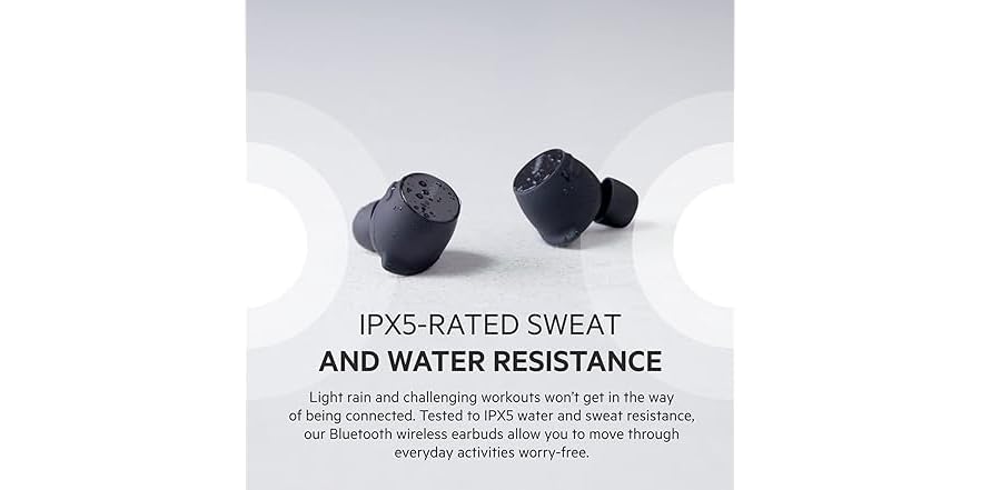 Belkin SOUNDFORM Immerse ANC Earbuds, IPX5