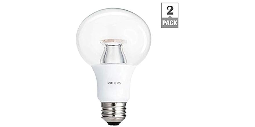 Phillips Clear Soft White LED Light Bulb