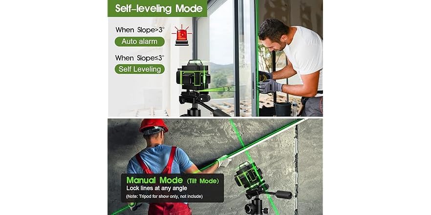 Laser Level 360 Self Leveling