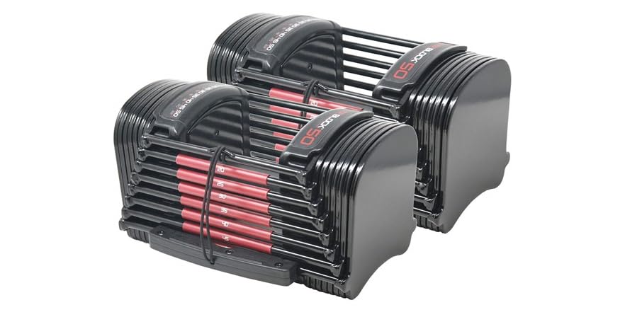 PowerBlock 50 Adjustable Dumbbell Set