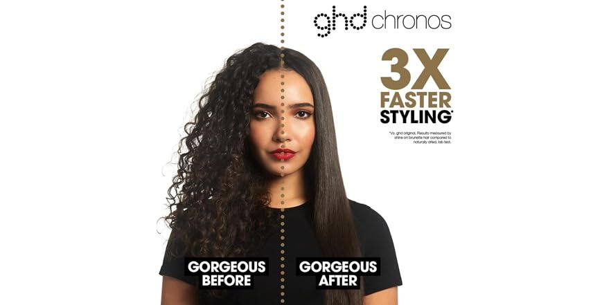 ghd Chronos Styler 1" Flat Iron Hair Straightener (Open Box)