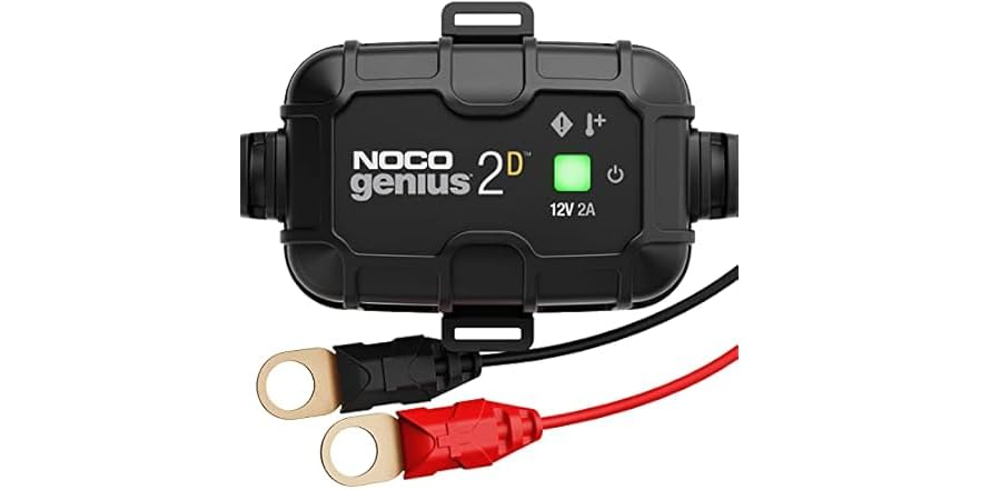 NOCO GENIUS2D, 2A Direct-Mount Onboard Car Battery Charger