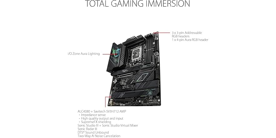 ASUS ROG STRIX Z790-F Gaming WiFi Board (Open Box)