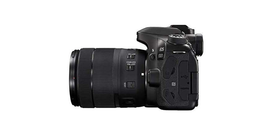 Canon EOS 80D DSLR Camera with Lens