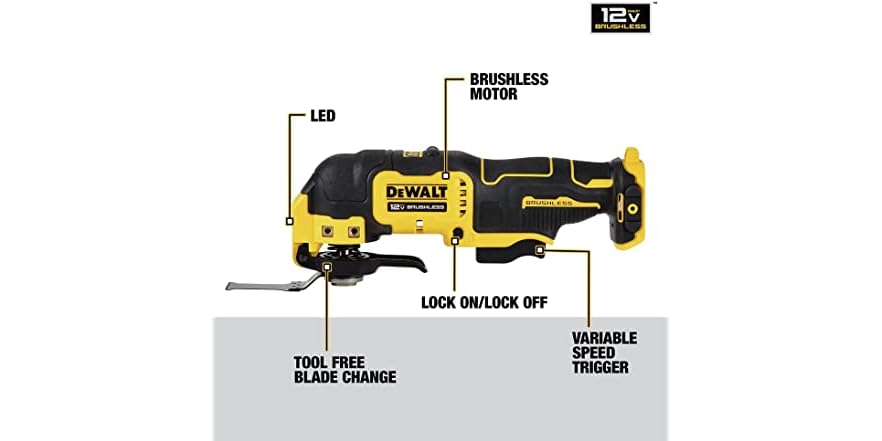 DEWALT DCS353B 12V Max XR Oscillating tool (Open Box)