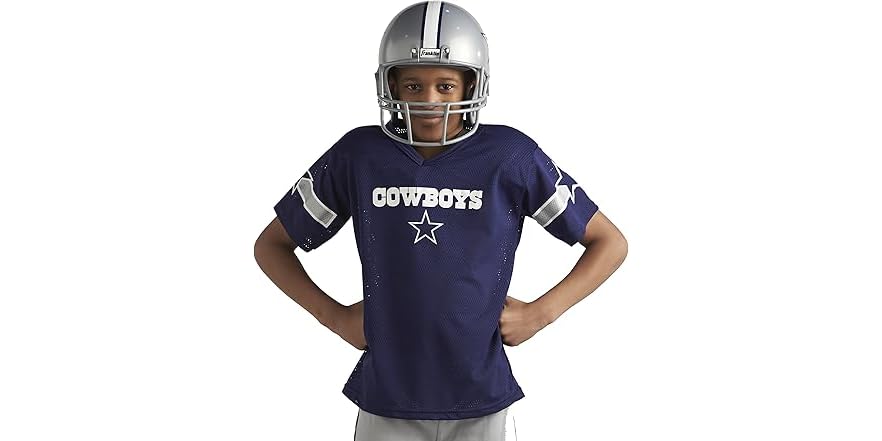 DALLAS COWBOYS (Youth-Large) Licensed Deluxe Uniform Set