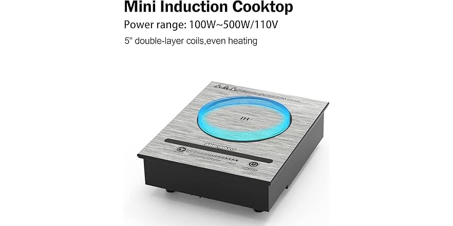 Abangdun Mini Induction Sqaure Cooktop