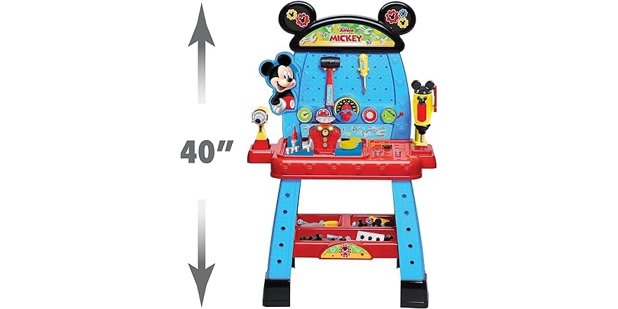 Mickey Mouse Workbench 43pc Set
