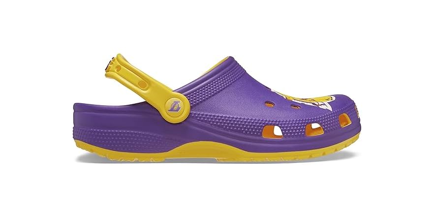 Crocs Unisex NBA Los Angeles Lakers Clog (M12W14)