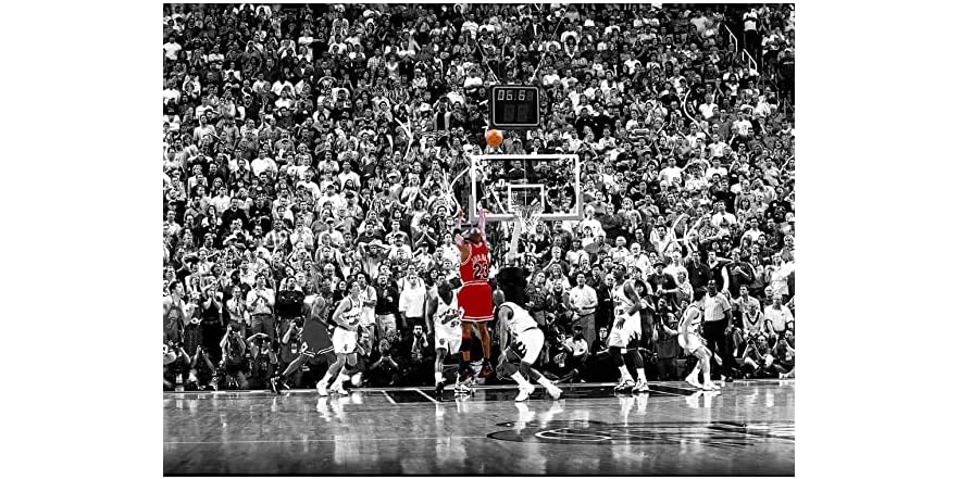 Michael Jordan Last Shot Poster