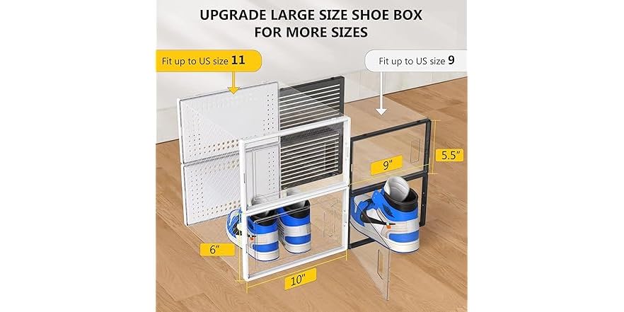 Modular Shoe Organizer Boxes